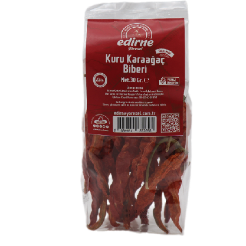 Karaağaç Kuru Biberi 30g